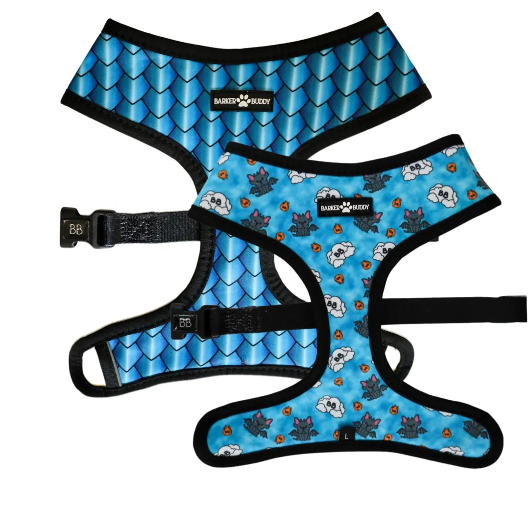 Frenchie Dragon Reversible Harness – Barker Buddy